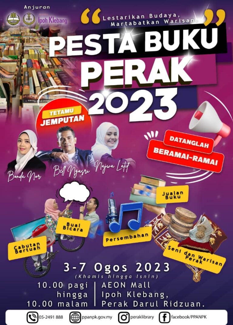 Pesta Buku Perak 2023 – Malaysian Book Publishers Association